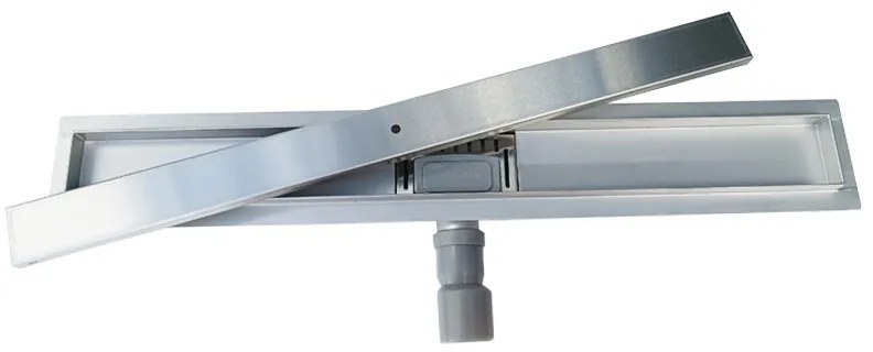 BPS-koupelny Sprchový odtokový žlab 2in1 DL01 FIX HYD-2653 70 cm, satén