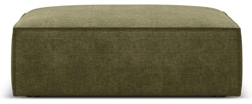Zelená žinylková podnožka Vanda – Mazzini Sofas