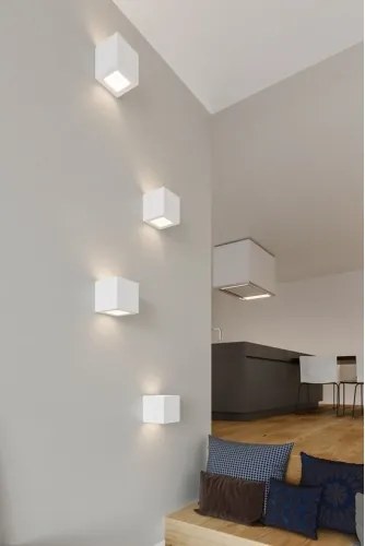 Nástěnné keramické svítidlo SOLLUX Leo E27 1x60W bez zdroje SL.0005 bílá