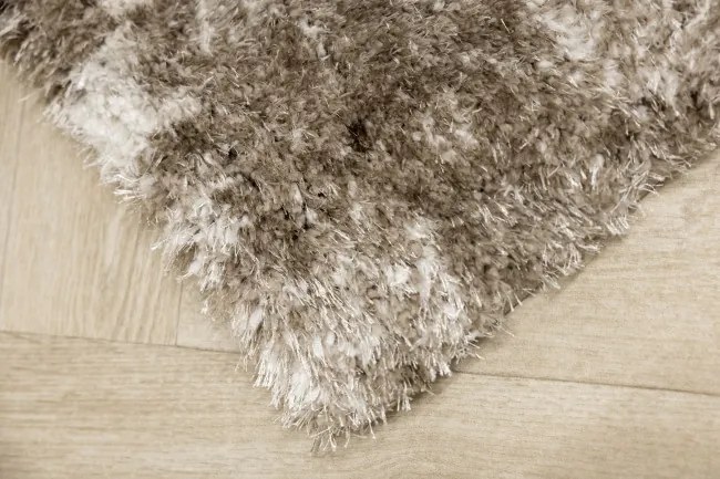Koberec Shaggy Puffy P149 béžový / hnědý