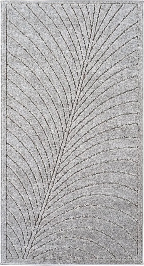 Vnitřní a venkovní koberec ve stříbrné barvě 80x150 cm Nova 1204 – Ayyildiz Carpets