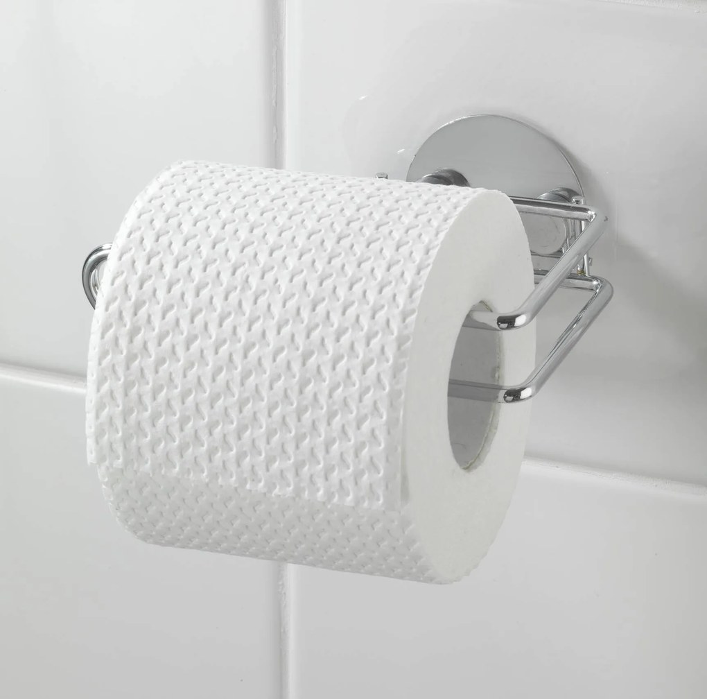 Držák na toaletní papír Turbo-Loc,chromovana ocel, WENKO