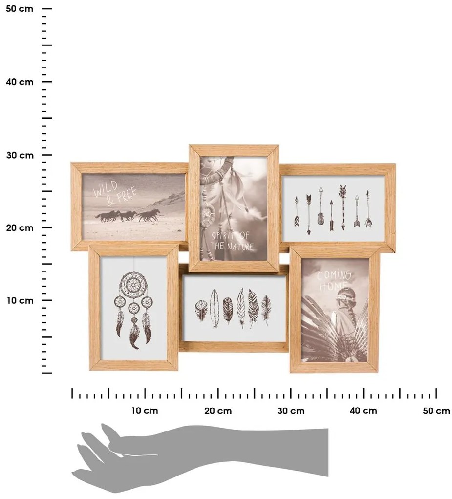 Nástěnný fotorámeček Nature 31,5x44,5 cm