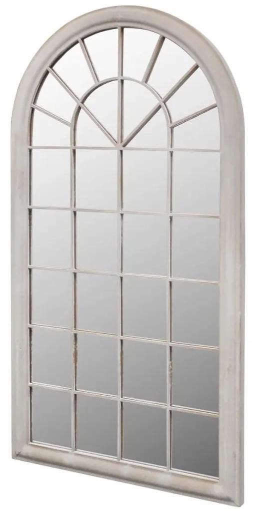 Zahradní zrcadlo rustikální oblouk | 60x116 cm