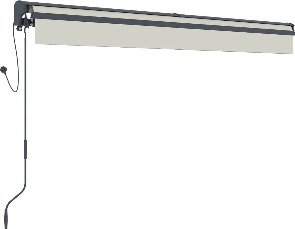Elektrická markýza BestBerg BBSU-E350BG / 350 x 300 cm / béžová