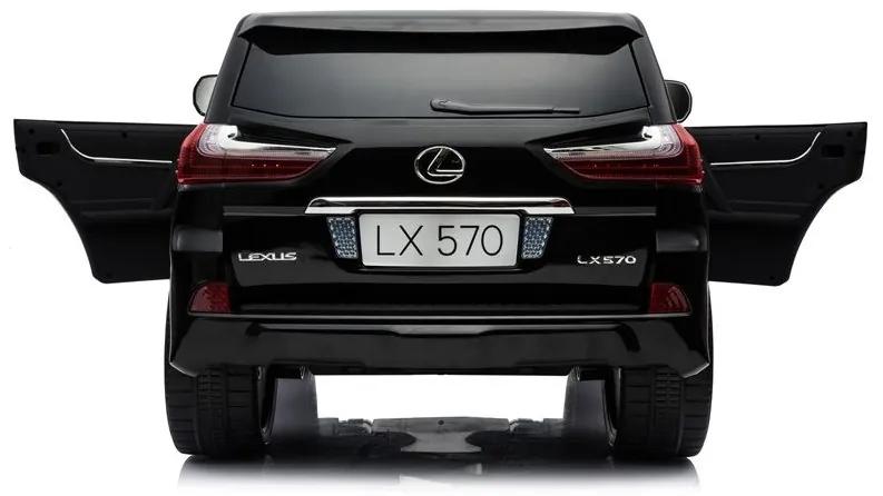 Tomido Elektrické autíčko Lexus LX570 lakované černé