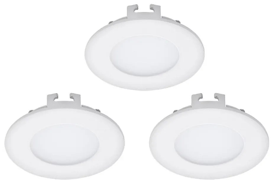 Eglo 94732 - SADA 3x LED Podhledové svítidlo FUEVA 1 1xLED/2,7W/230V