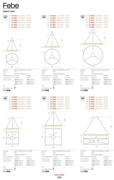 Redo 01-2837 - LED Stmívatelné nástěnné svítidlo FEBE LED/24W/230V černá