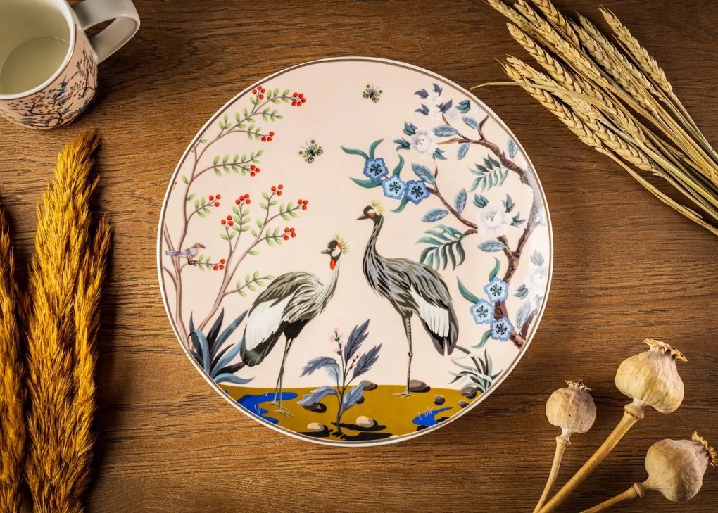 Porcelánový talíř Ashley 2, (fi) 26 cm, vícebarevný