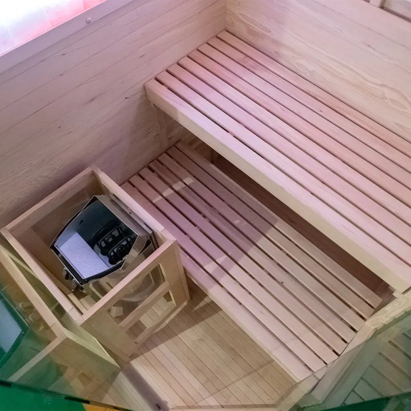 BPS-koupelny Finská sauna Relax HYD-4782 120x120, 2 osoby