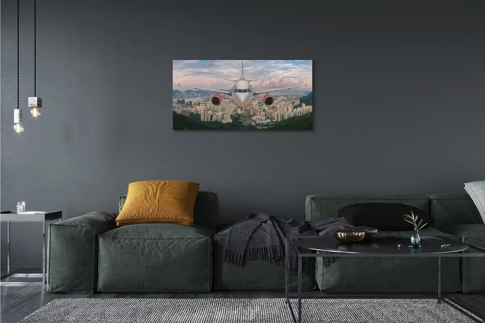 Obrazy na plátně Město Horní rovina 140x70 cm