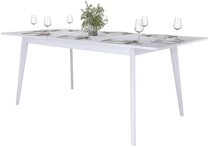 Rozkladací jídelní stůl Pegasus Classic Plus Bílý Daiva Casa