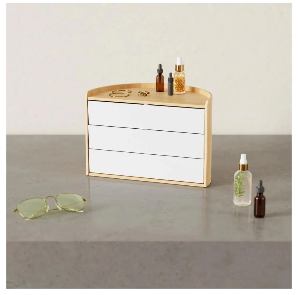 Organizér Moona White Natural  Umbra