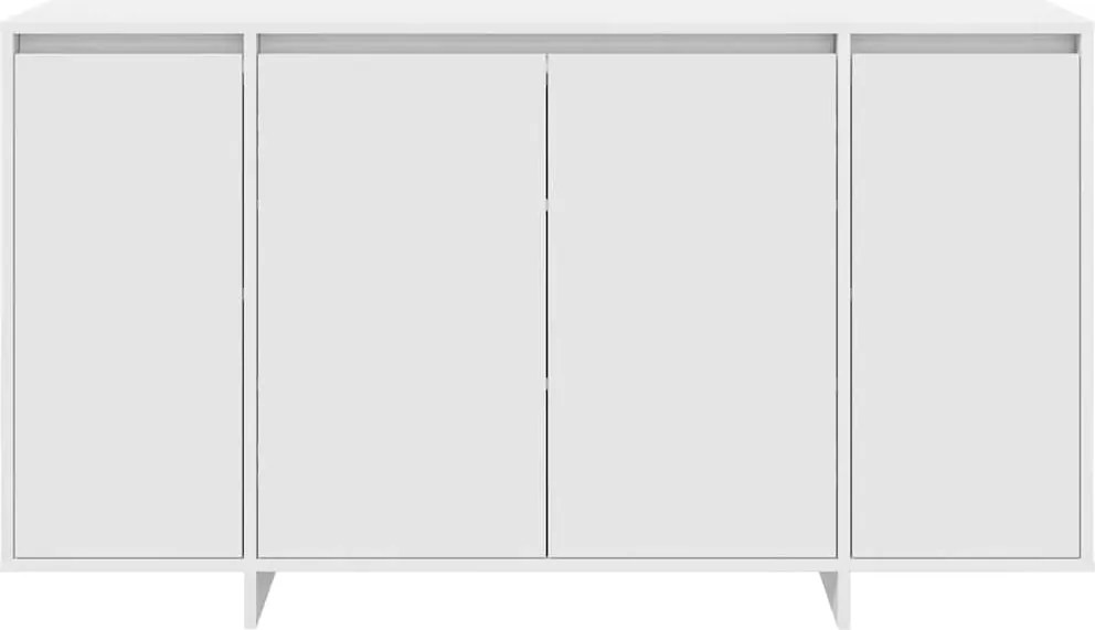 Servírovací skříň Bílá 135 x 41 x 75 cm Kompozitní dřevo 3333886