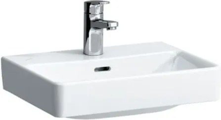 Laufen Pro S umývátko 45x34 cm otvor pro baterii uprostřed h8169610001041 1696.1.000.104.1