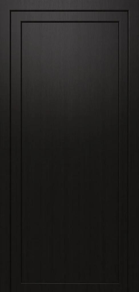 Solid Elements Vedlejší vchodové dveře Simple, 80 L, rozměr vč. zárubně: 880 × 1980 mm, plast, levé, antracit, bílé, plné