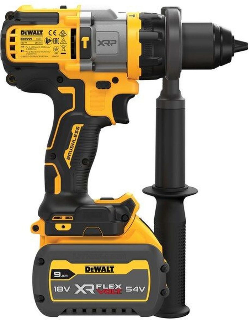DeWALT DCD999T1 Aku příklepová vrtačka XR 18V (112Nm, 1x6,0Ah) Tstak kufr
