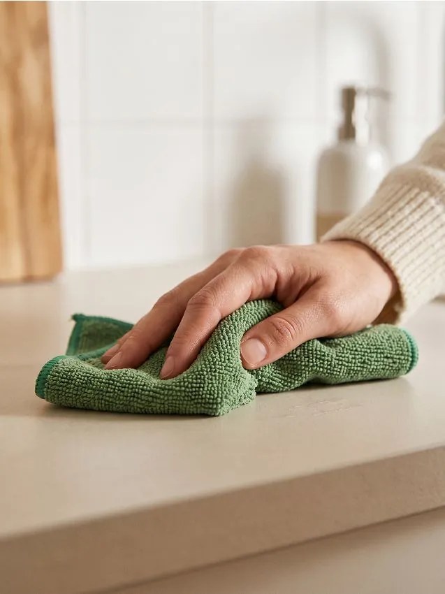 Sinsay - Sada čisticích utěrek z mikrovlákna 5 pack - vícebarevná