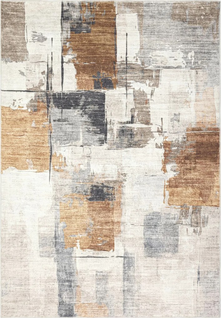 Obsession, Kusový koberec Posh 300 Terrakotta, 120x170, oranžová, chodba / předsíň