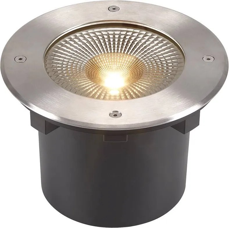 LA 1006104 ROCCI 200 EL kulaté zápustné zemní svítidlo černé 16 W 3000 K 120° - BIG WHITE (SLV)
