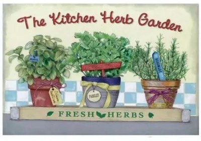 Cedule The Kitchen Herb Garden