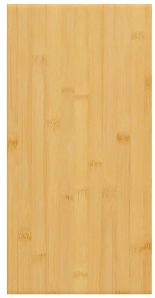 Nástěnná police 40 x 20 x 1,5 cm bambus - Default Title