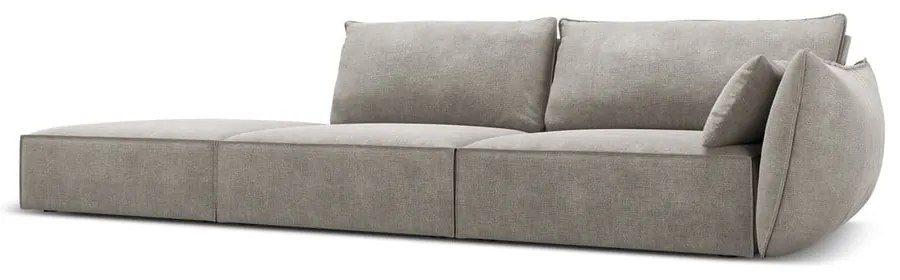 Světle šedá lenoška (pravý roh) Vanda – Mazzini Sofas