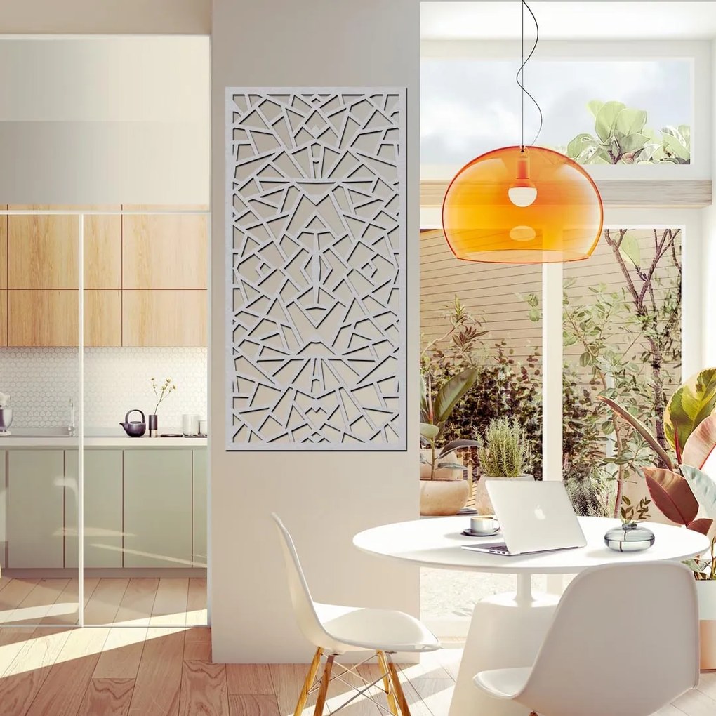 dřevo života Dekorační panel GEOMETRY Zvolte barvu dekoru: Černá, Rozměry šxv (cm): 80x160