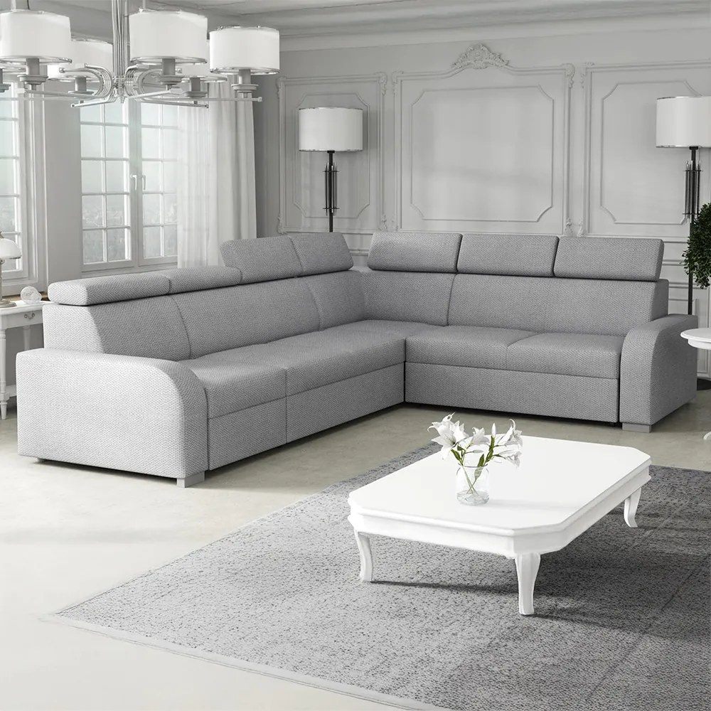 Sedací souprava OSLO L | 315x250 | rozkládací + 2x úložný prostor | VÝBĚR TKANIN