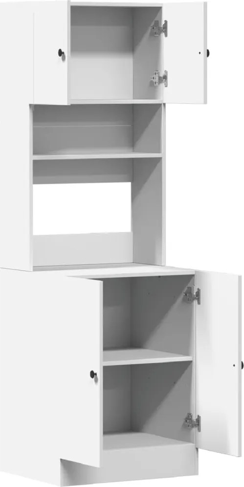 Kuchyňská skříňka bílá 60 x 50 x 180 cm kompozitní dřevo 3276637