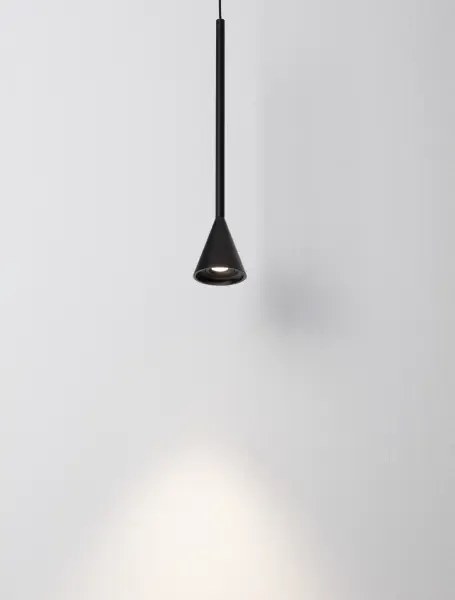 LED lustr Net černé
