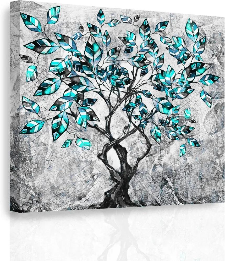 Obraz - Malovaný strom IV. (60x60 cm) - InSmile ®