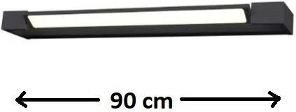 AZzardo Nástěnné LED svítidlo DALI 90, d. 90 cm Barva: Černá, 4000K