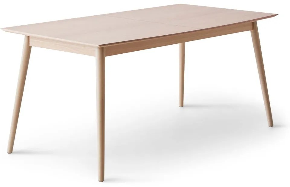 Rozkládací jídelní stůl s deskou v dubovém dekoru v přírodní barvě 100x210 cm Meza – Hammel Furniture