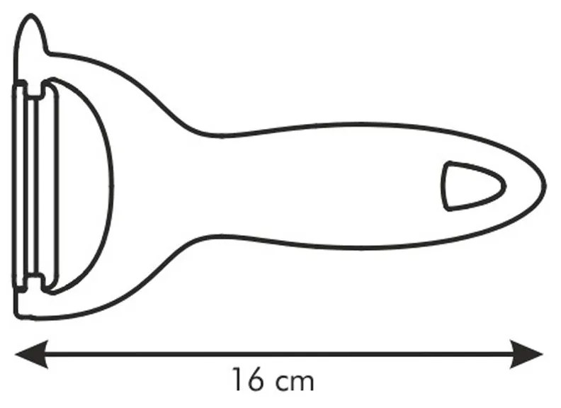 TESCOMA Škrabka s příčnou čepelí PRESTO Expert