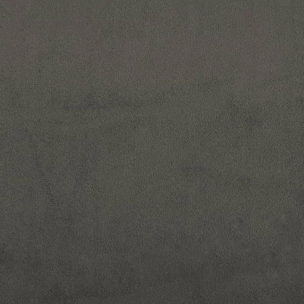 2místná pohovka 120 cm Dekorhome Tmavě šedá