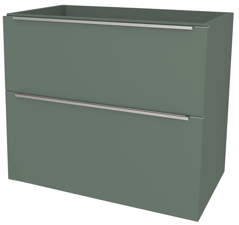 Mereo Mereo, Mailo, koupelnová skříňka 81 cm, chrom madlo, Multidecor, CN591SZEV1