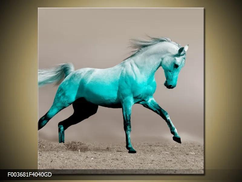 Obraz tyrkysového koně  (), 40 dalších rozměrů