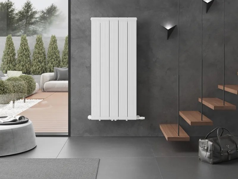 Mexen Waco dekorativní radiátor 1544 x 694 mm, 1550 W, bílý - W217-1544-694-00-20
