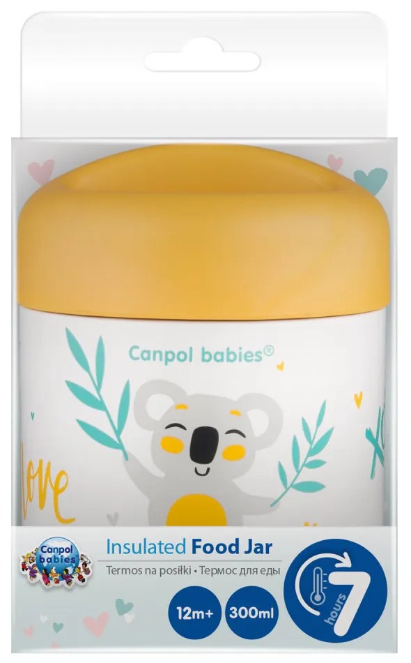 Canpol babies termoska na jídlo EXOTIC ANIMALS 300ml