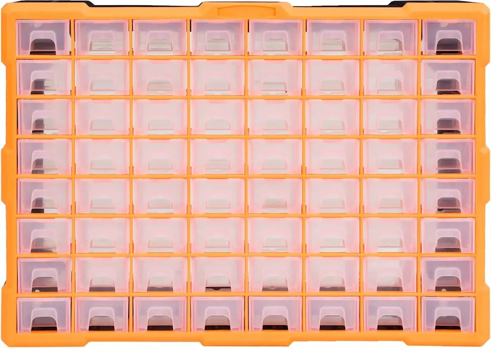 Organizér se 64 zásuvkami 52 x 16 x 37,5 cm 147579