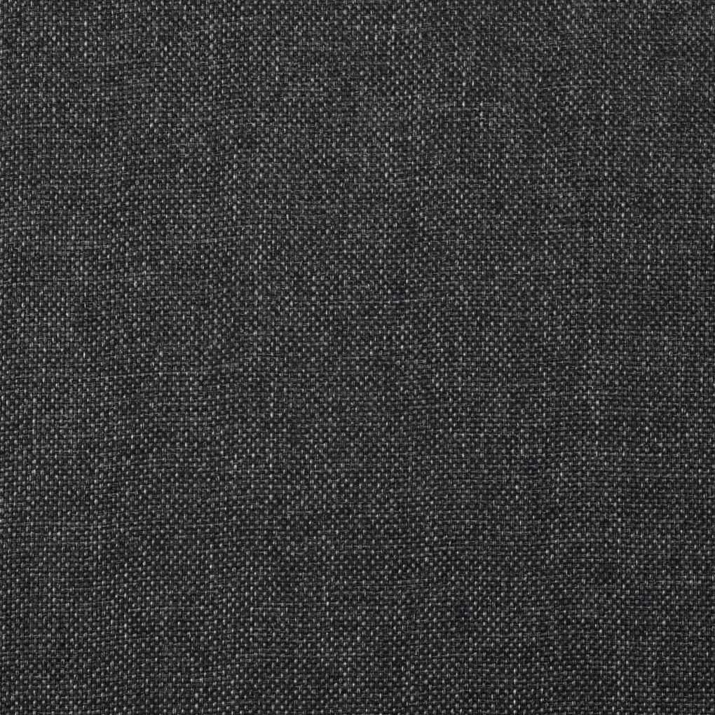 Jídelní židle 4 ks tmavě šedé textil 245515