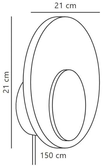 Nordlux - LED Stmívatelné nástěnné svítidlo MARSI LED/7W/230V bílá