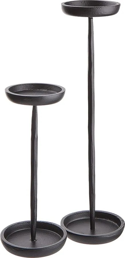 Butlers FAROL Svícen 36 cm - černá