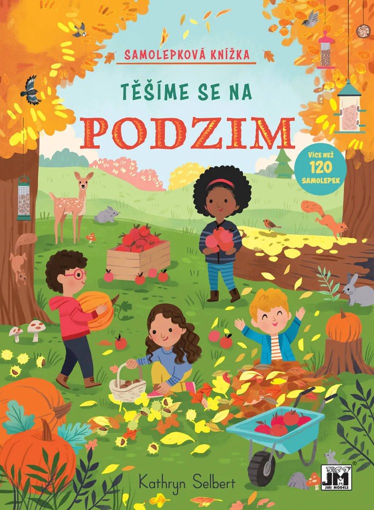 JIRI MODELS Těšíme se na podzim samolepková knížka 8