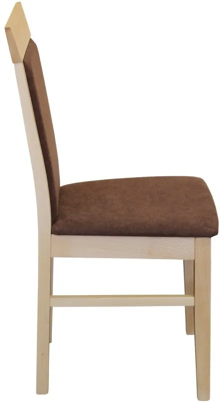 Jídelní židle RANA — masiv buk, hnědá