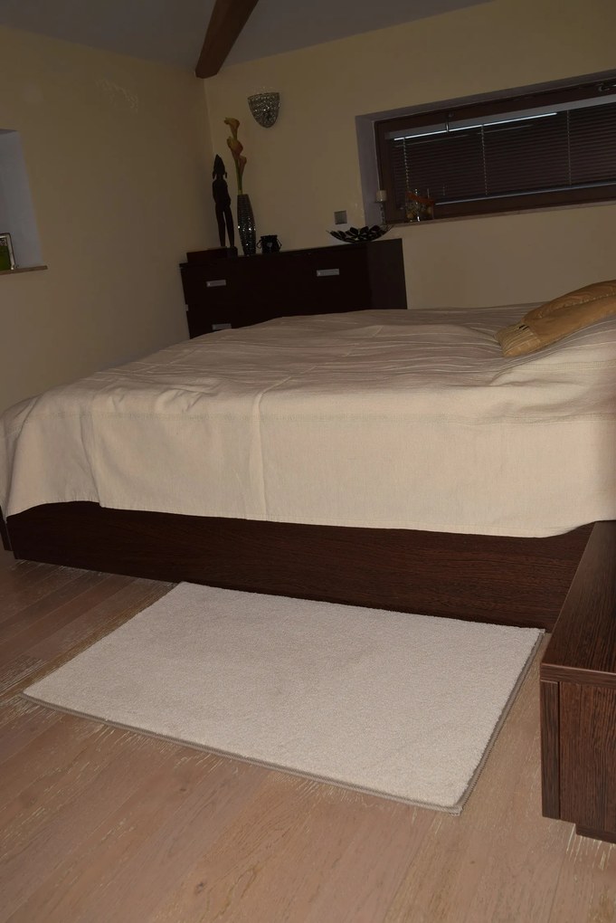 Lano, Kusový koberec Supersoft s bordurou 250 béžový, 120x170, béžová, ložnice