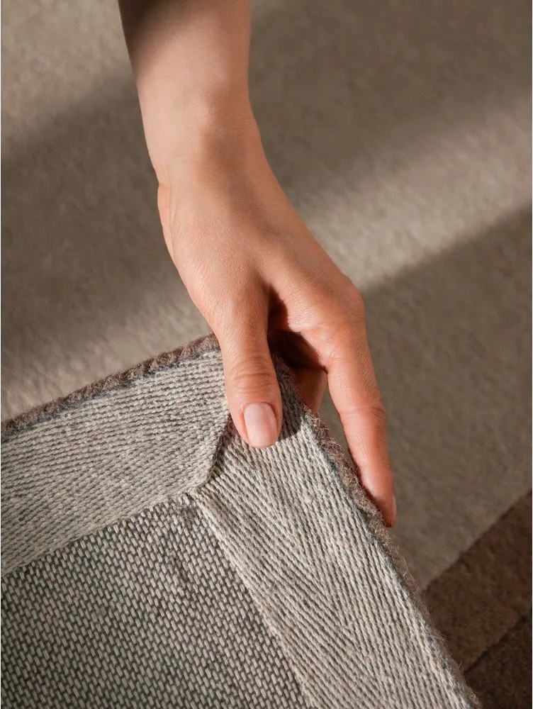 Hnědý/krémový vlněný koberec 160x230 cm Rowan – Villeroy&amp;Boch