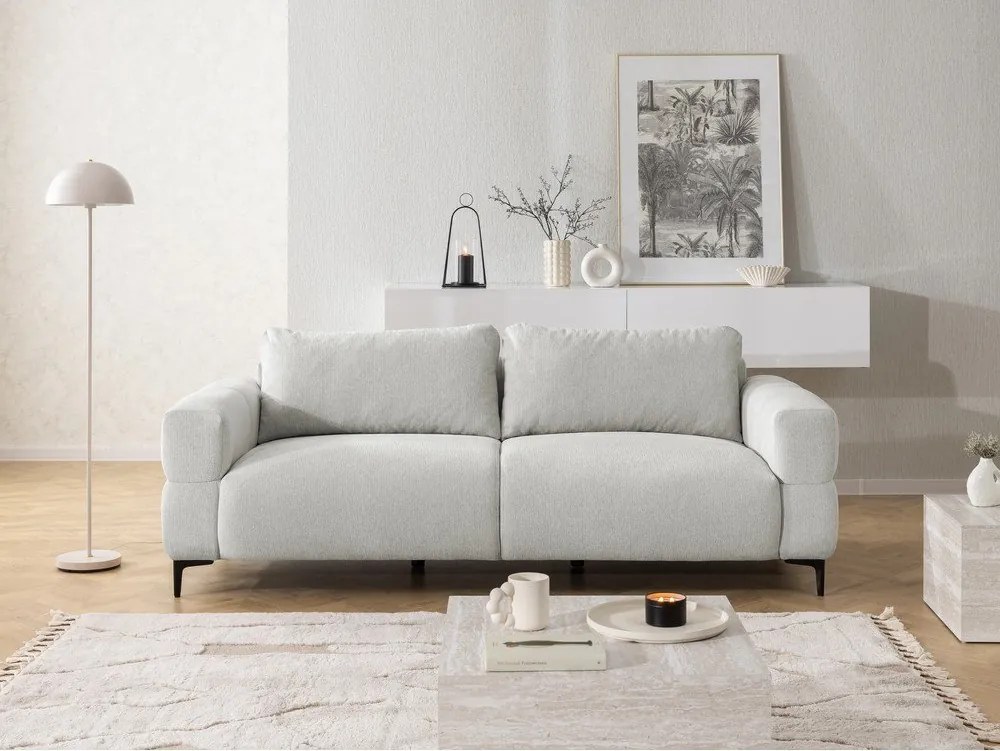 Světle šedá pohovka 217 cm Helio – Ropez