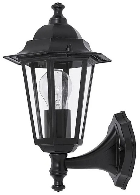 Venkovní nástěnná lampa VELENCE, černá Rabalux VELENCE 008204